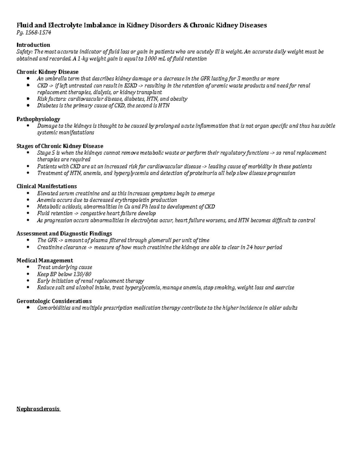 CKD Reading Notes copy - Material about Chronic Kidney Disease from ...