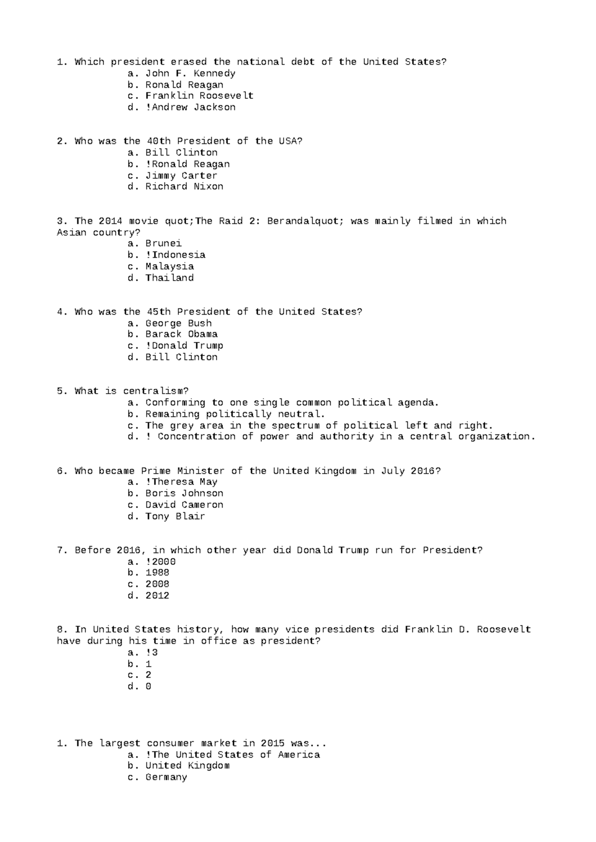ACC116 Managerial Accounting Case Fall 2021 1 - Which president erased ...
