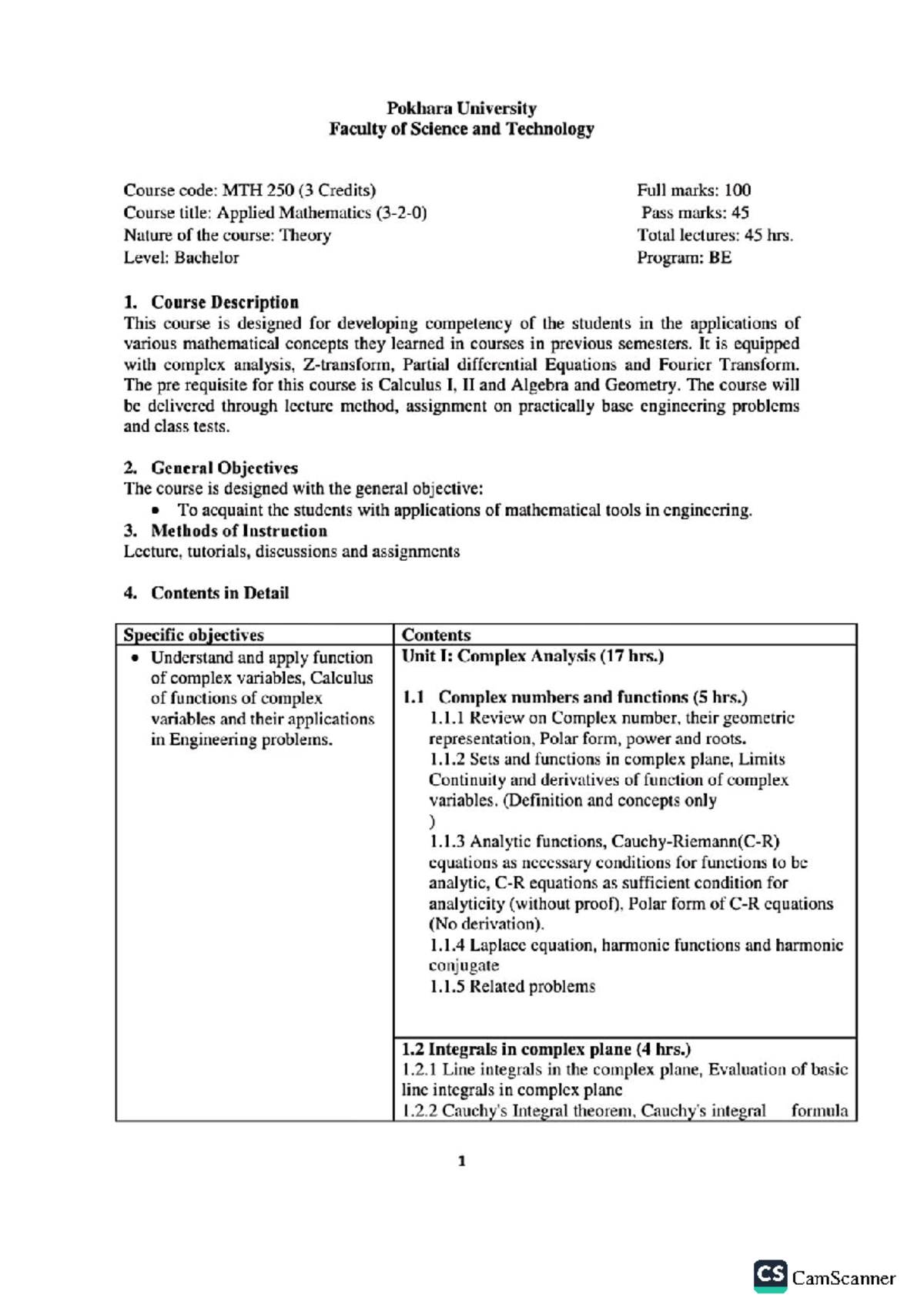 Applied Mathematics - computer engineering - Studocu