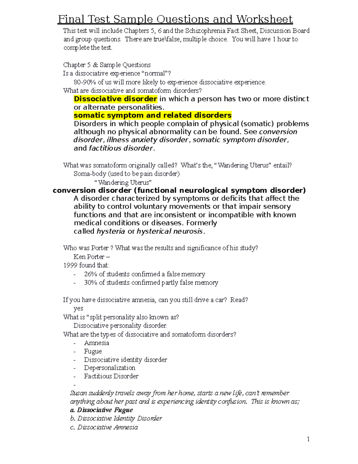 Final April Spring 2020, questions and answers - Final Test Sample ...