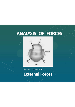 Internal Forces - Strength of Materials - Studocu