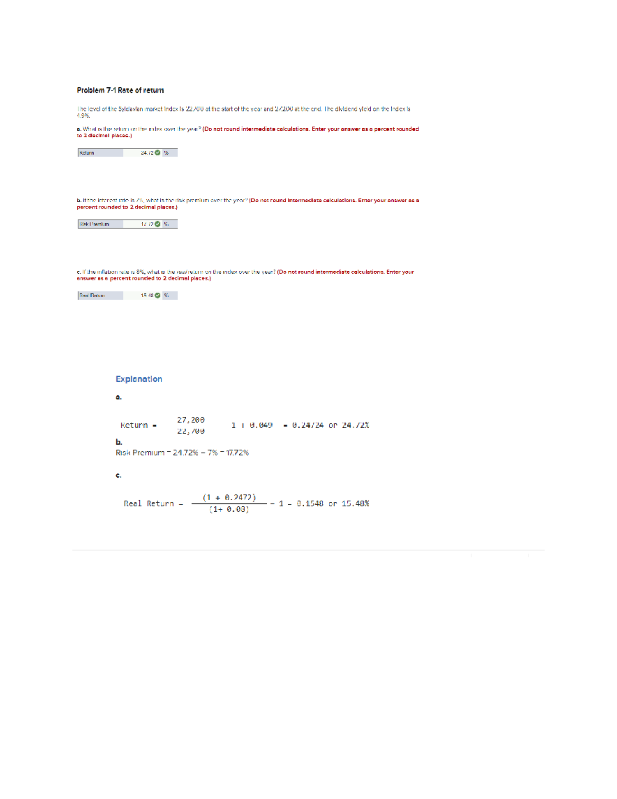 Chapter 7 risk and return - ECO 365 - Studocu