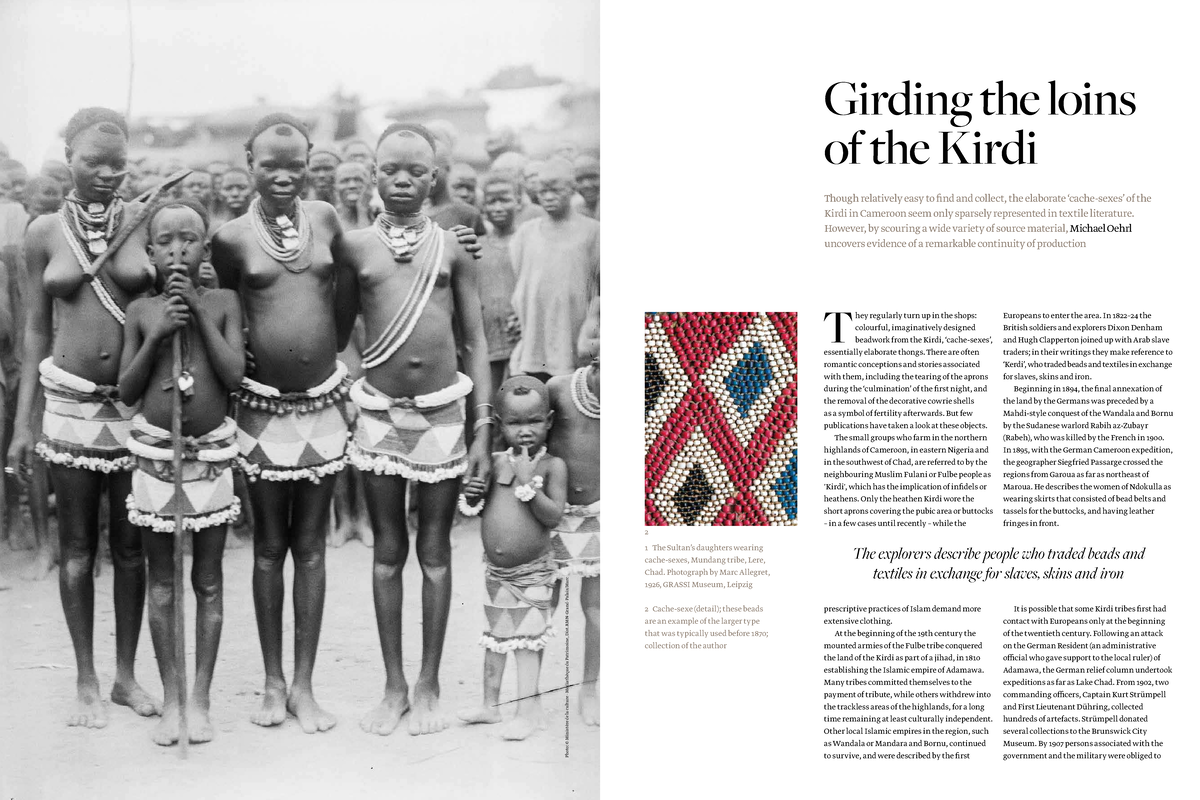 Girding the loins of the Kirdi - Girding the loins of the Kirdi T hey ...