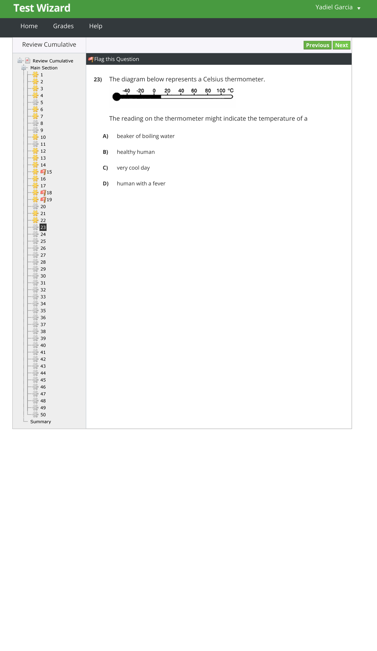 Test Wizard Test Wizard - Yadiel Garcia Home Grades Help Review ...