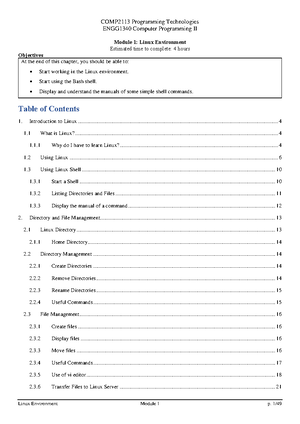 Module 10 checkpoint - ENGG1340 Computer Programming II COMP2113 Programming Technologies Module ...