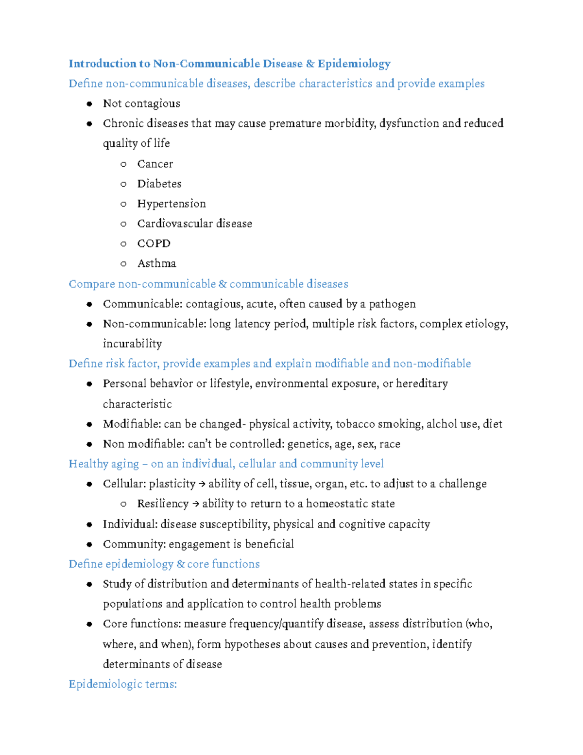 1020 Exam 2 Study Guide - Outline and explanation of topics to know for ...
