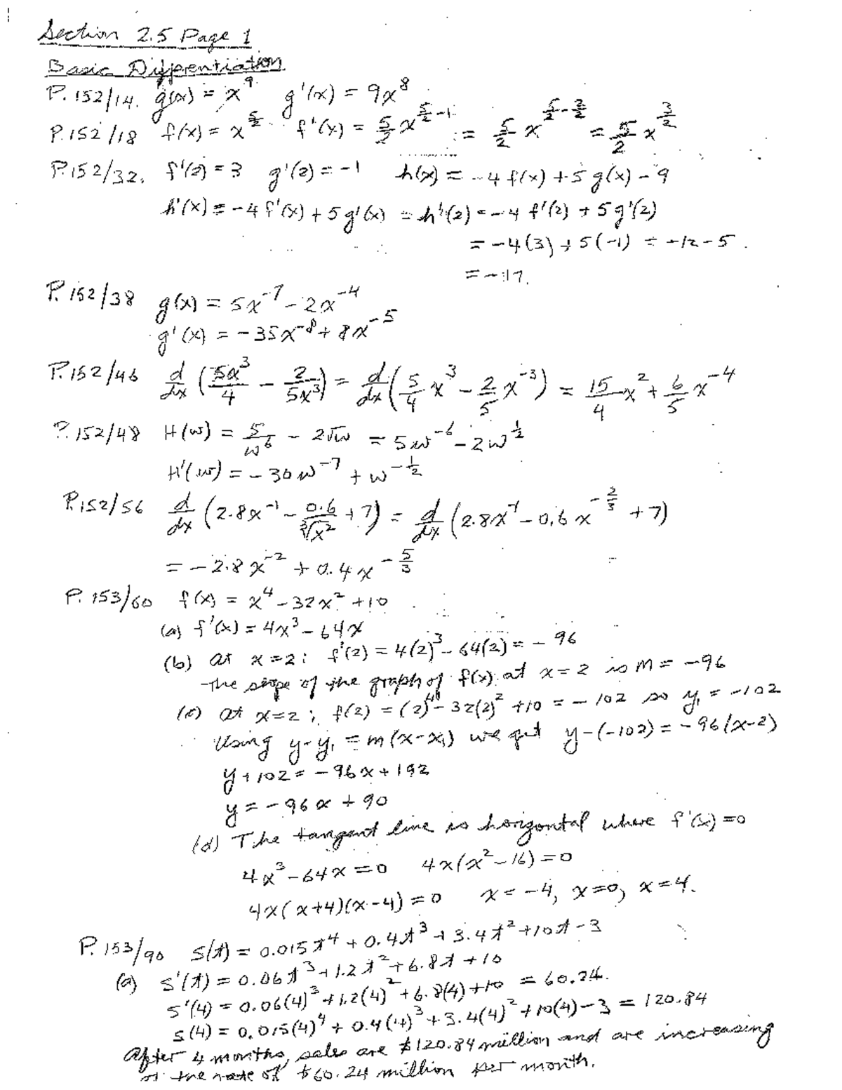 Math 209 Section 2.5 Page 1 - MATH 209 - Studocu