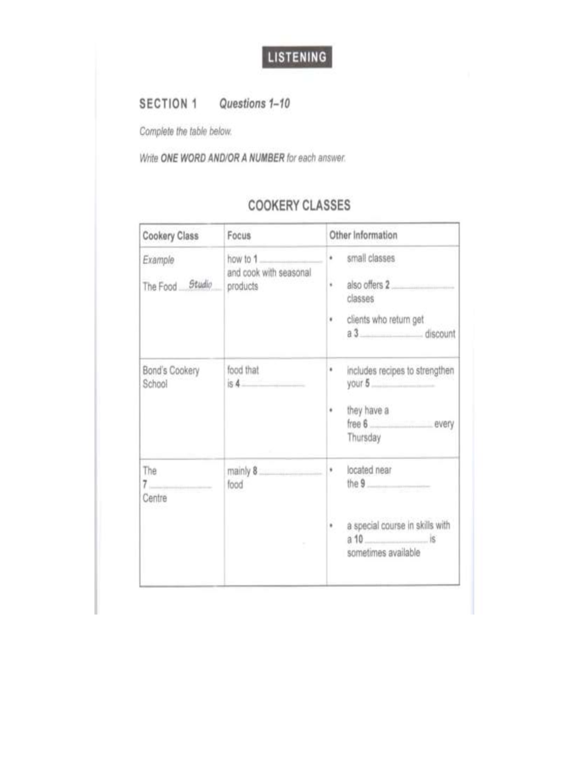 Listening Practice 3 - Academic English - Reading and Writing - Studocu