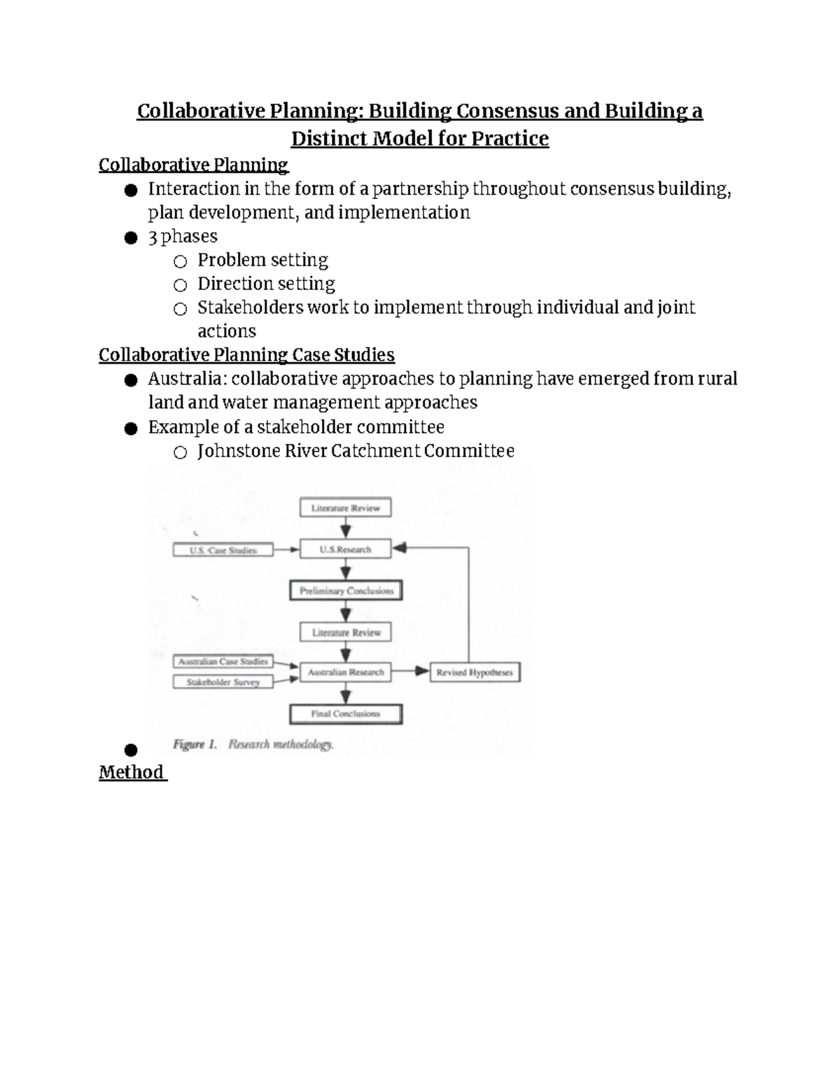 Collaboorative Planning - Studocu