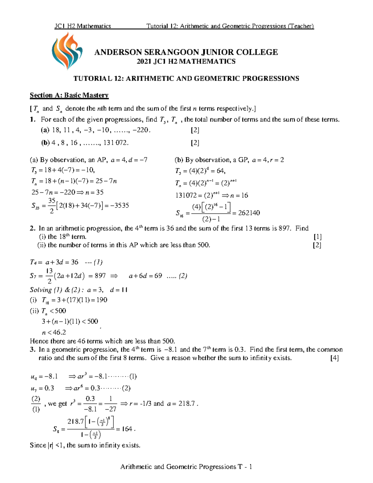2021 T12 APGP Sol (Section A, C and D) - ANDERSON SERANGOON JUNIOR ...