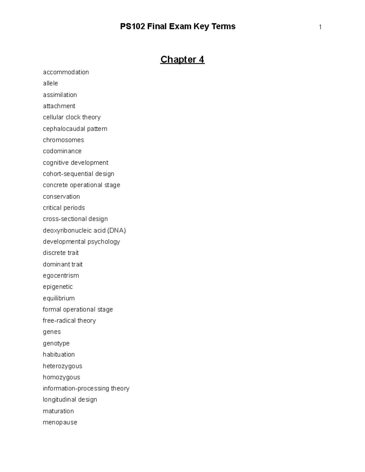 PS102 Final Exam Key Terms - Studocu
