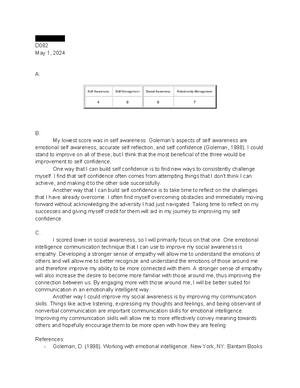 D253 Task 2 - D253 task 2 - D253 Task 2 A1: Good morning everyone, it ...