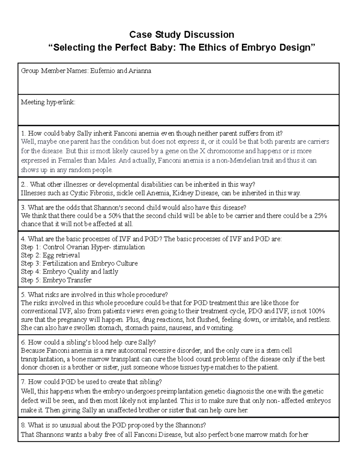 Module 8 Case Study Instructions - Case Study Discussion “Selecting the ...