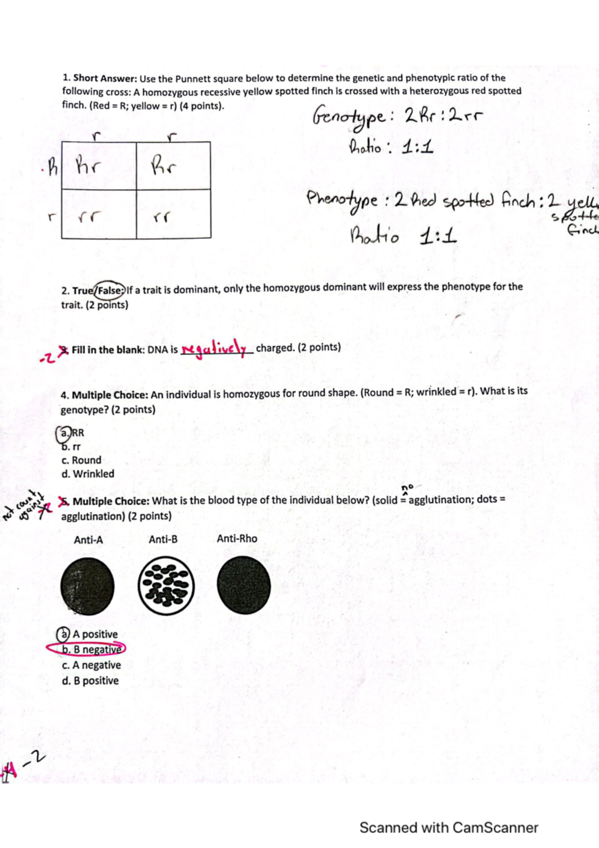Applications of genetics quiz biology la - BSC 1005L - Studocu