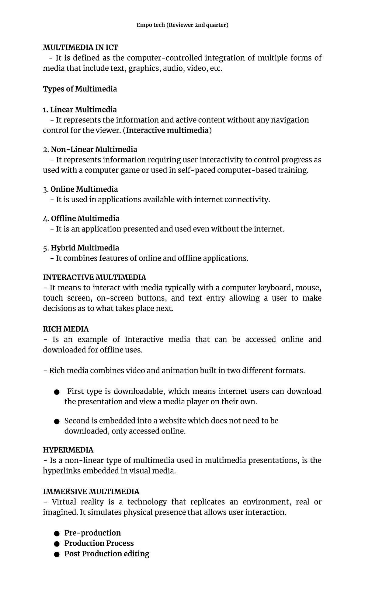 Empo-tech-reviewer - Reviewer for empotech - MULTIMEDIA IN ICT It is ...