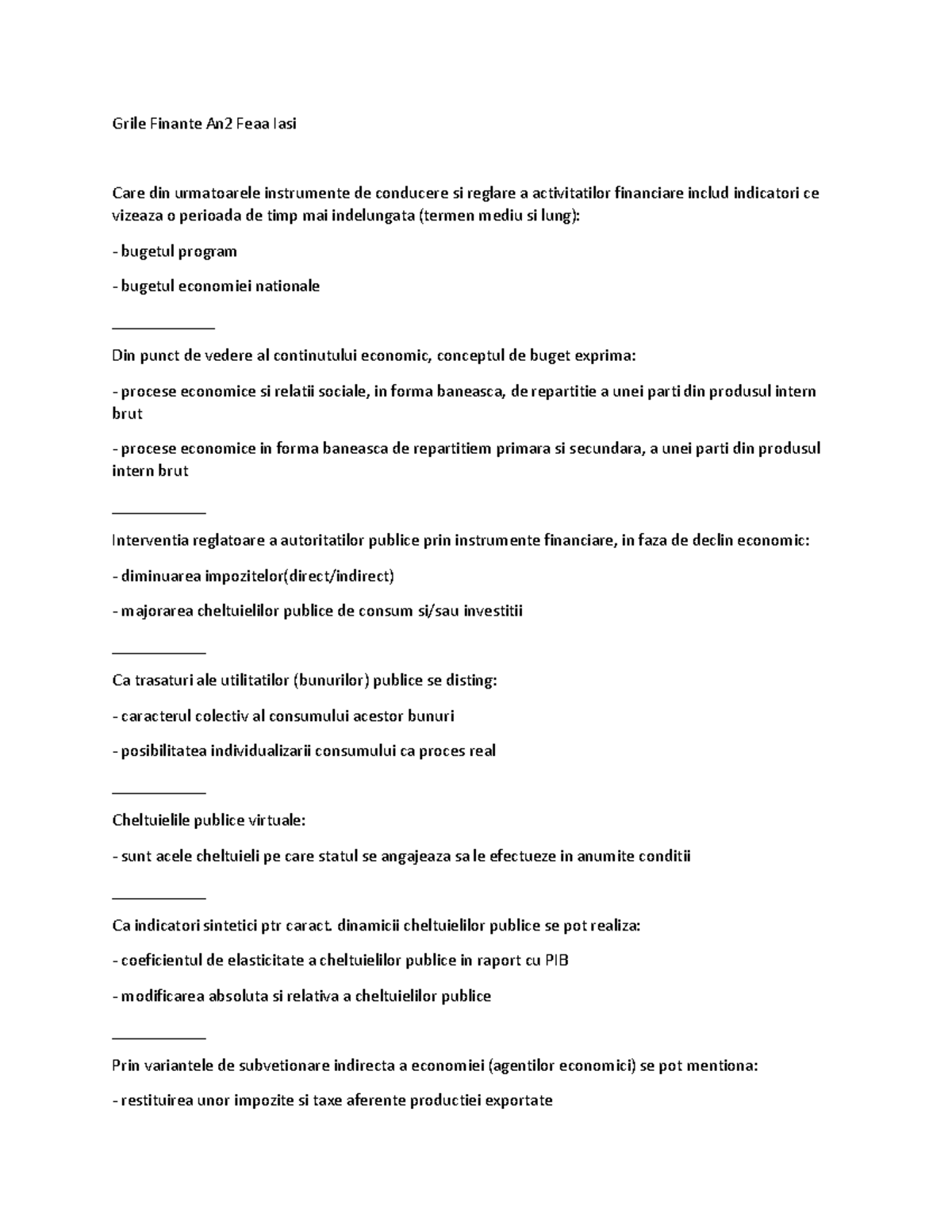 125997755 Grile Finante An2 Feaa Iasi - Grile Finante An2 Feaa Iasi ...
