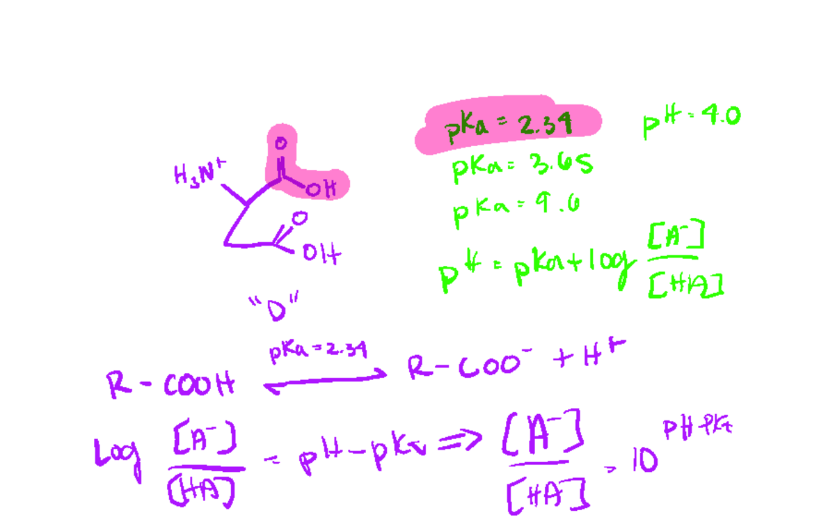 Ch3 biochem lahousse - pka = 2. PKa = 3 P = 4. Hsw - OH p ka = 9. LÉoH ...
