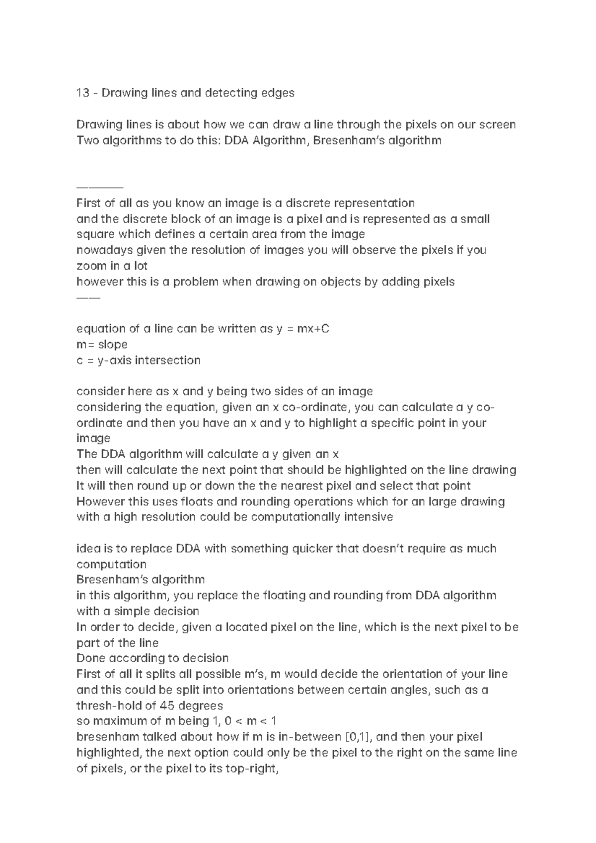 13 - Drawing lines and detecting edges, VIGR - 13 - Dr'wing lines 'nd ...