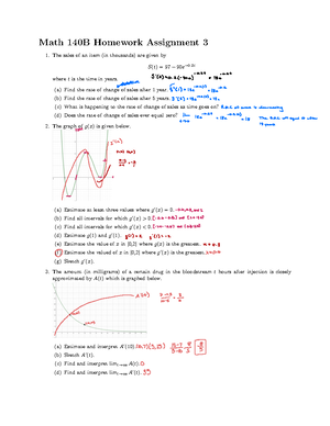 Math 140B Lecture 34 Curve Sketching - Curve Sketching Guidelines for sketching a graph: Ex ...