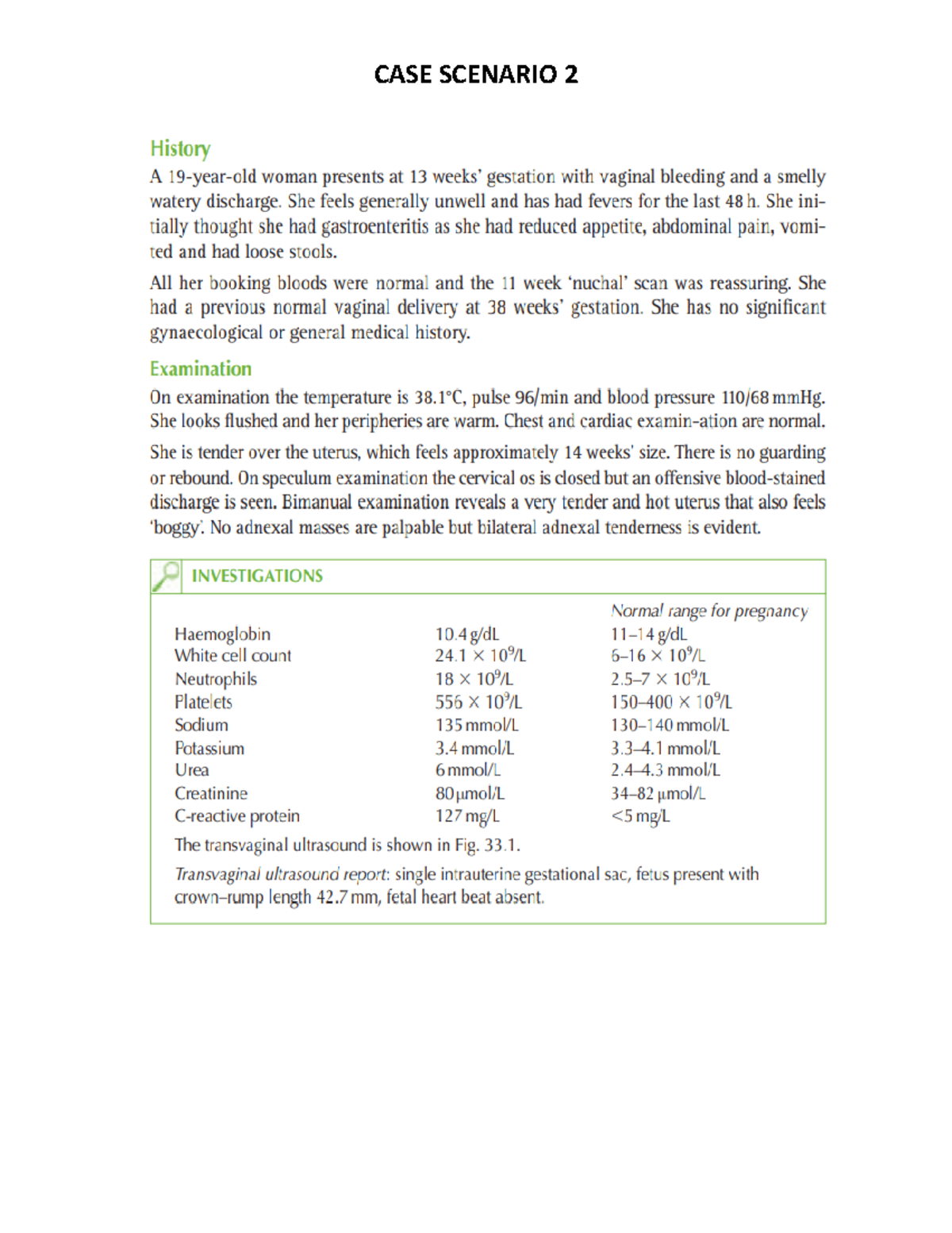 CASE- Scenario - hhe - The Law on Obligations and Contracts - CASE ...