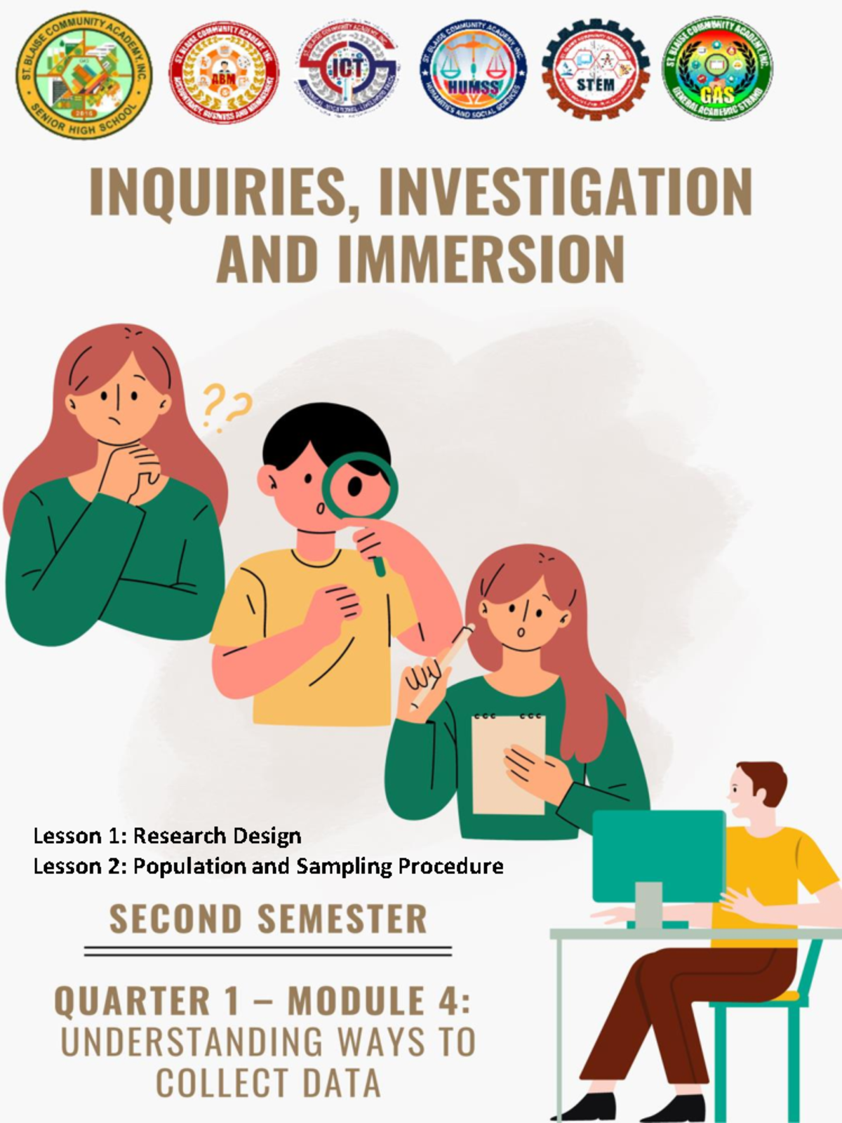 Module 4 new - Inquiries, Investigation, and Immersion - Lesson 1 ...