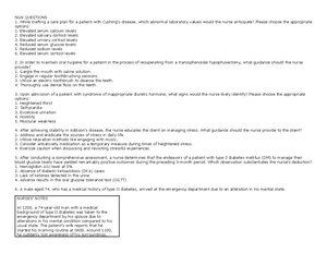 Ortho Practice TEST - ORTHO PRACTICE TESTS TEST 1 1 35-year-old female ...