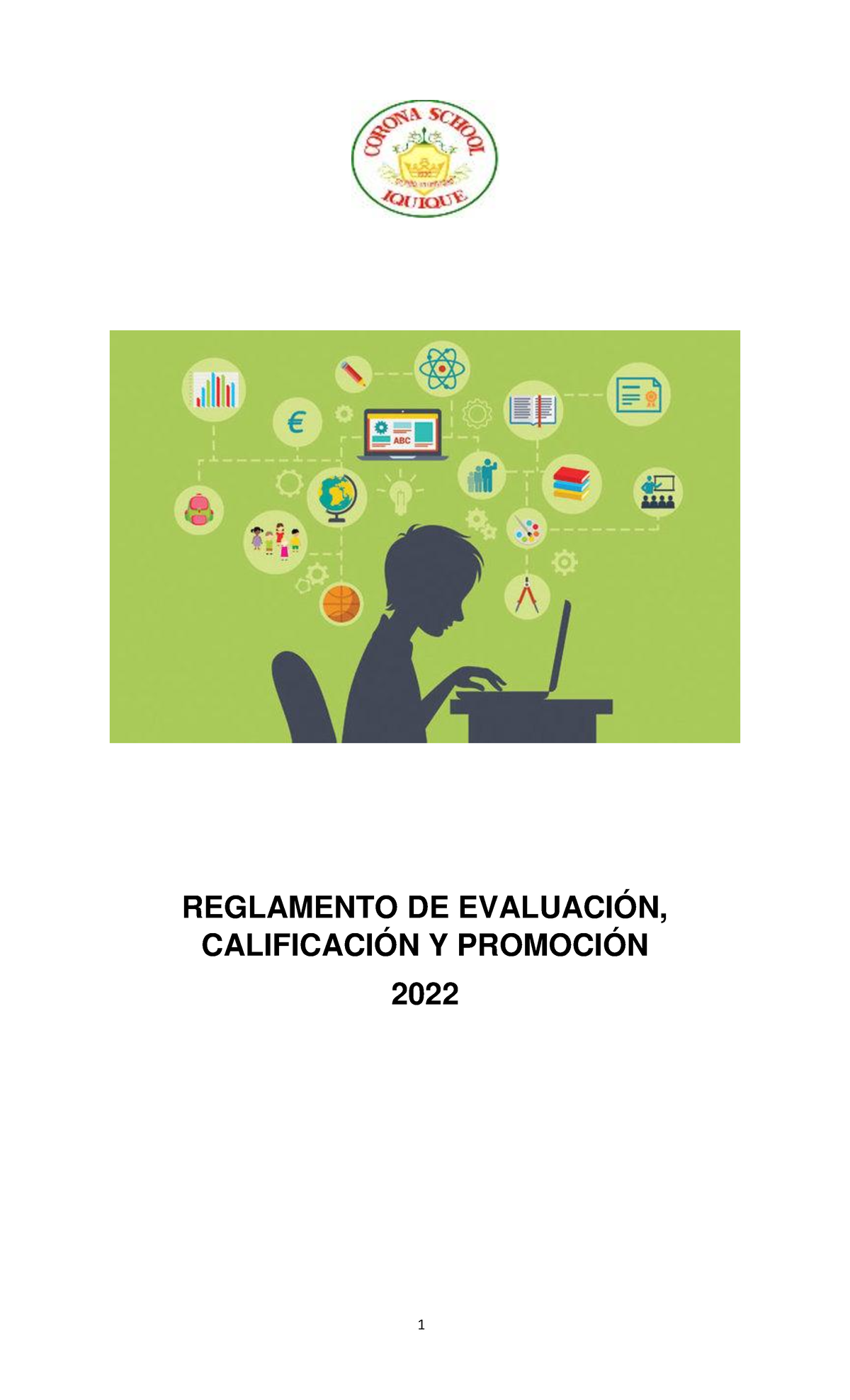 Inbound 750652006 4897695788 - REGLAMENTO DE EVALUACIÓN, CALIFICACIÓN Y PROMOCIÓN 2022 NORMAS ...