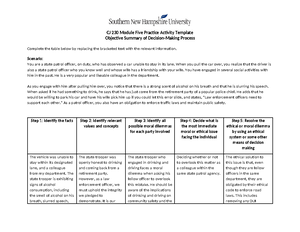 CJ 305 Module 1 Assignment - Title: Predictive Policing: Enhancing ...