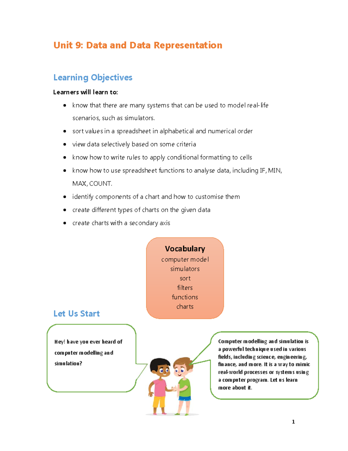 G6 Unit 9 Data Data Representation - Unit 9: Data and Data ...