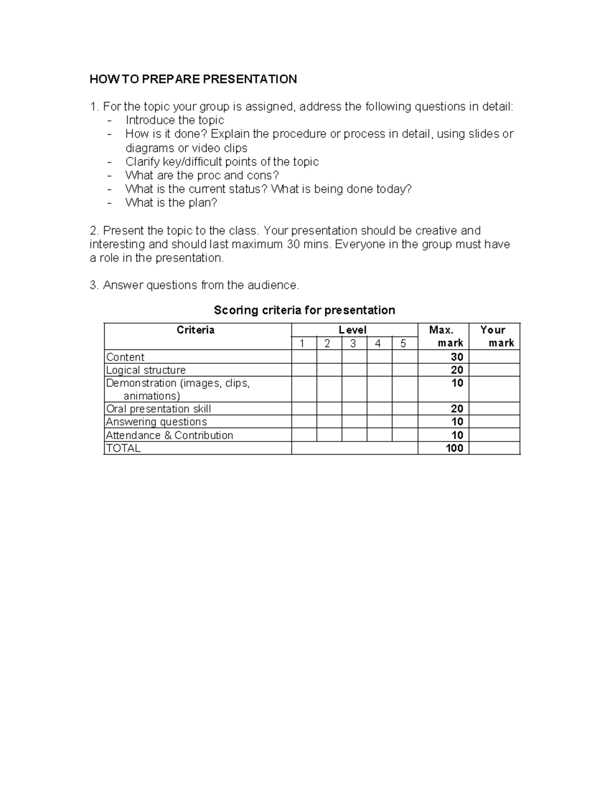 MG Guideline for Case studies (presentation) - HOW TO PREPARE ...