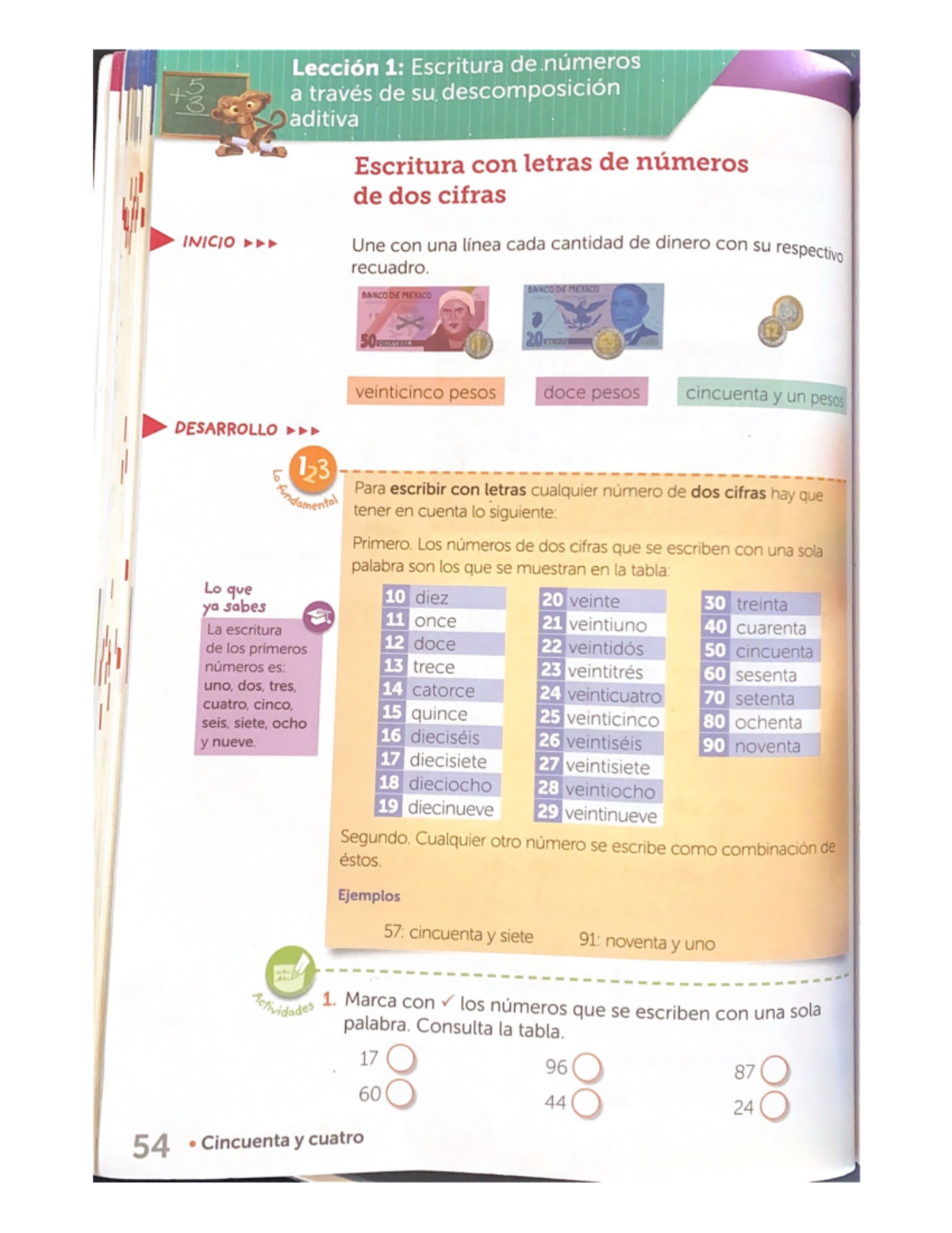 Lección 1 Escritura de números - Matemáticas - Studocu