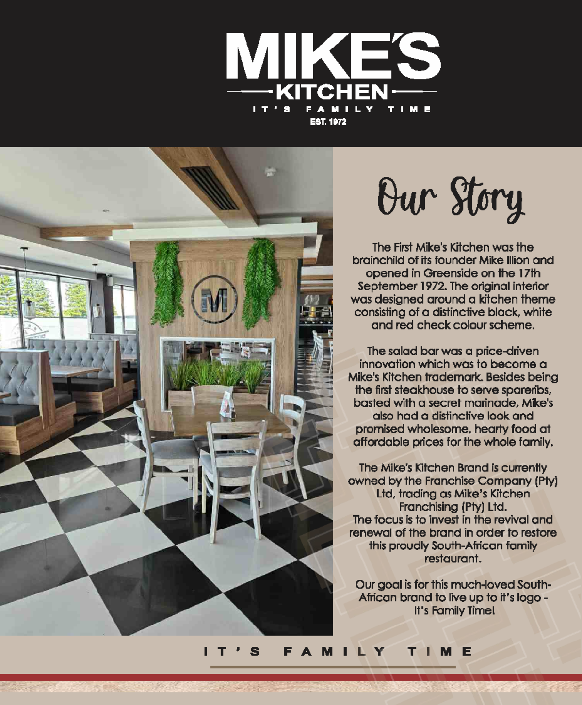 Mikes Kitchen MAIN Menu Run Nov 2023 - dtm2601 - Studocu