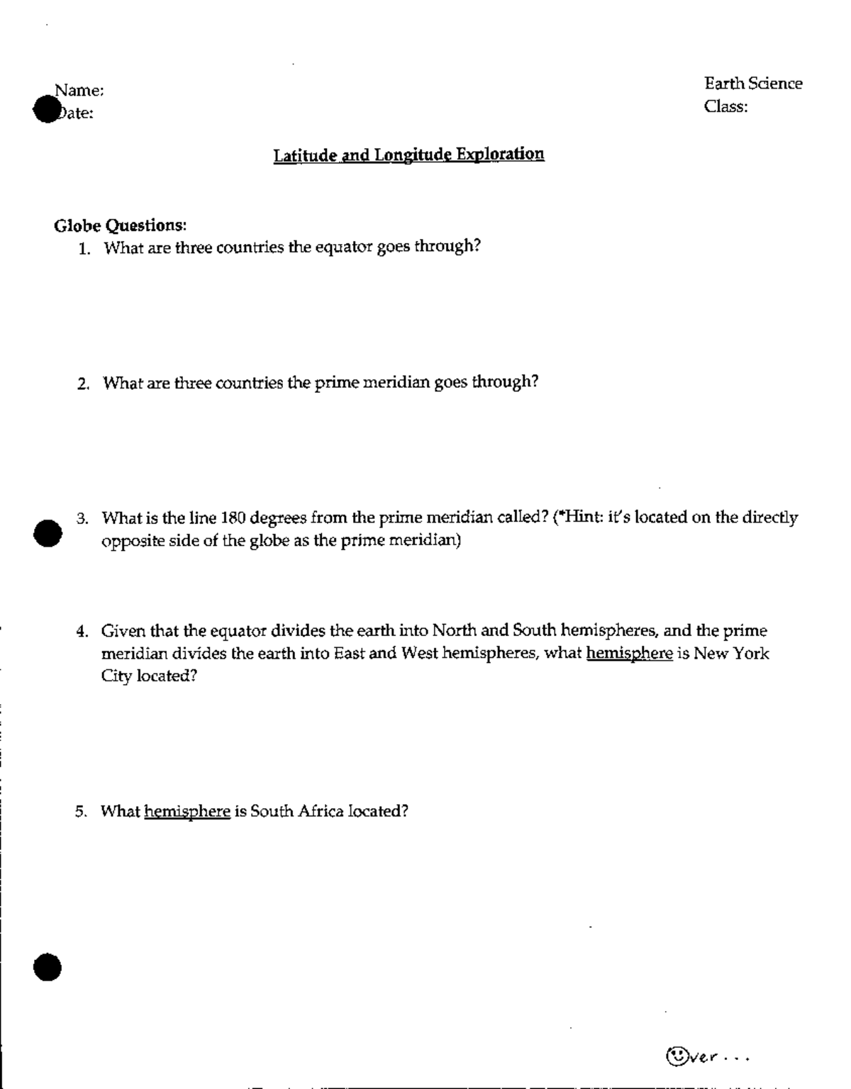 Latitude And Longitude Practice ESC 6206 Studocu latitude-and-longitude-practice-esc-6206-studocu