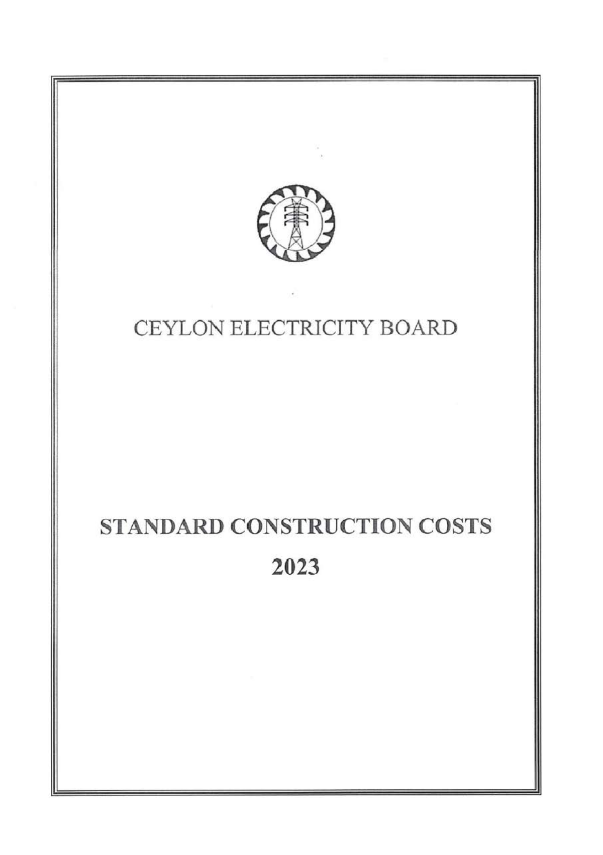 Standard Construction Costs – 2023 - 2023 GM 09 DCC - Architecture ...
