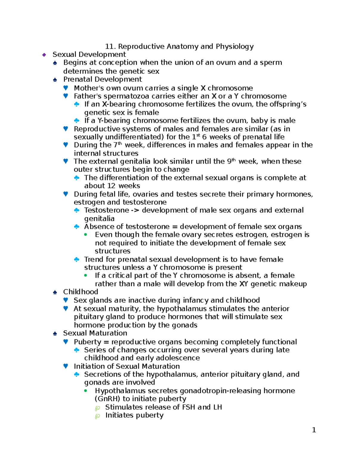 11. Reproductive Anatomy and Physiology - Reproductive Anatomy and ...