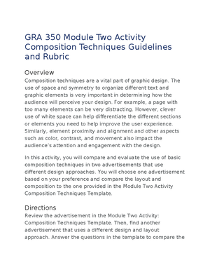Module 2 Website - Prof Practices/Graphic Design (GRA 290) - Edit ...