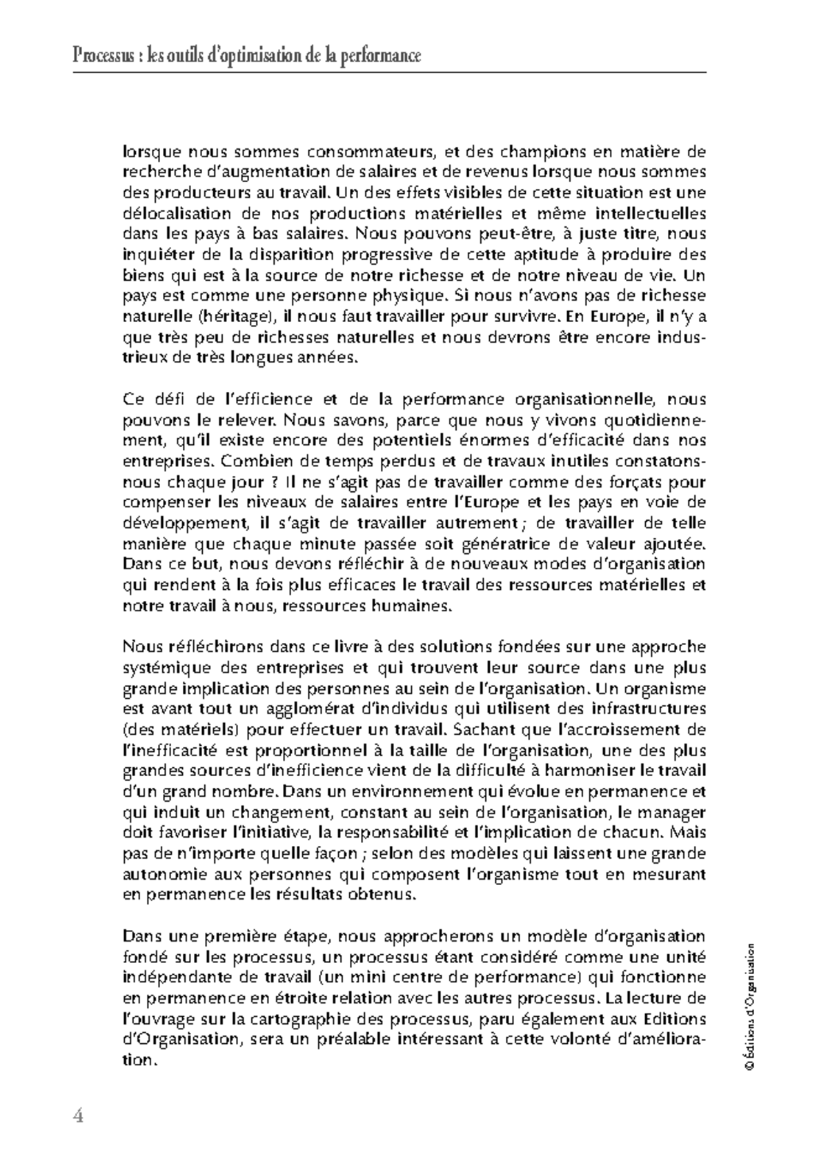 Processus - Les Outils d'Optimisation de la Performance-2 - Processus : les outils d ...