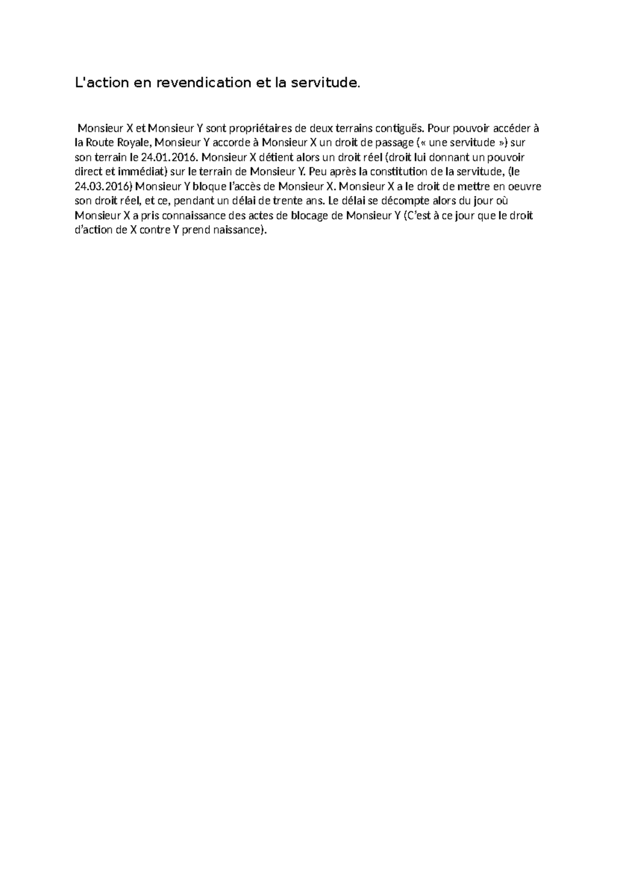 DDB1 Part 2 - Droit des Biens Part 2 - L'action en revendication et la ...