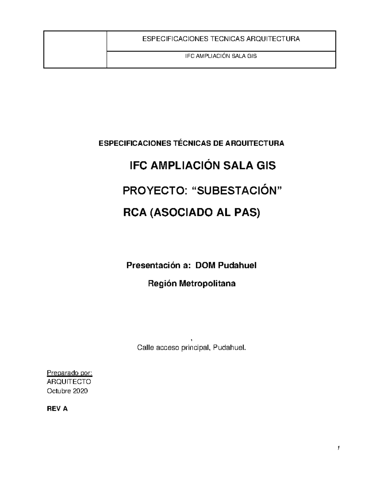 TRS 2916 AR ET GIS B - EETT IFC - IFC AMPLIACIÓN SALA GIS ...