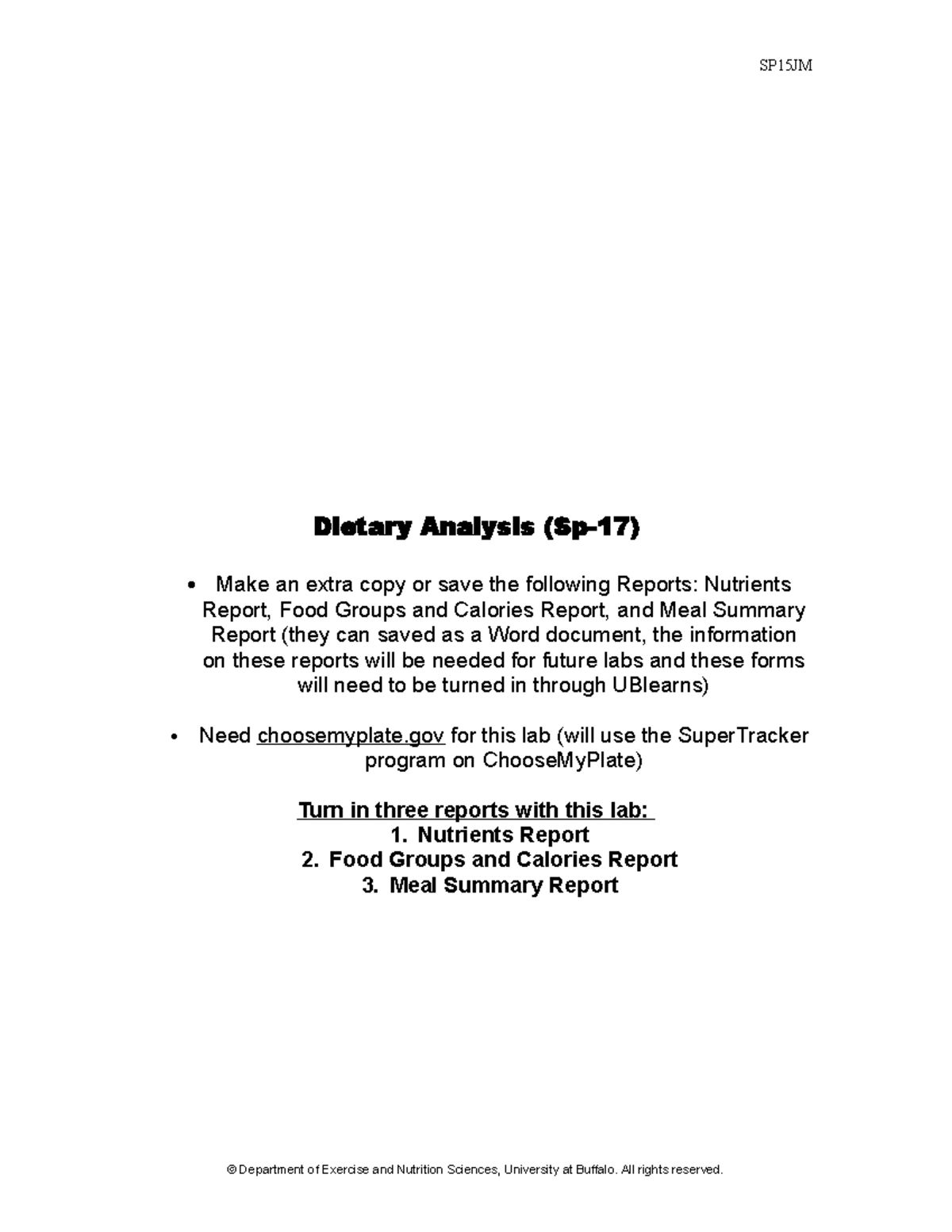 Food analysis - Study Notes - Human Nutrition - Dietary Analysis (Sp-17 ...