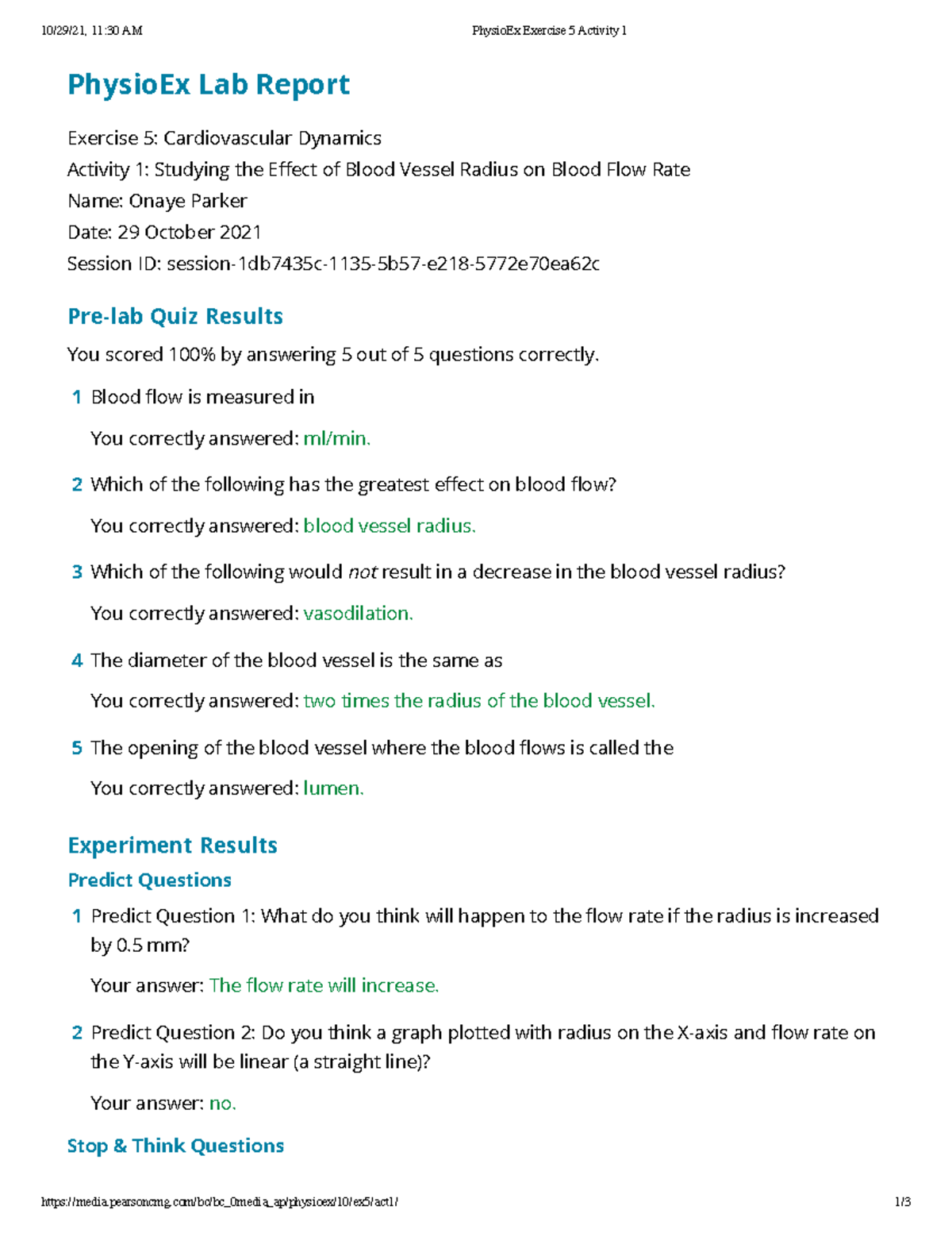 Physio Ex Exercise 5 Activity 1 - pearsoncmg/bc/bc_0media_ap/physioex ...