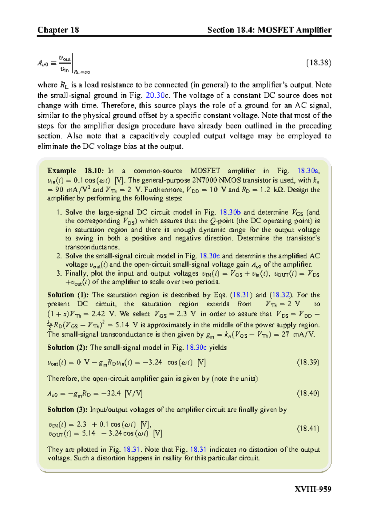 Practical Electrical Engineering-324 - Aυ 0 υout υin RL¼ ð 18 : 38 Þ ...