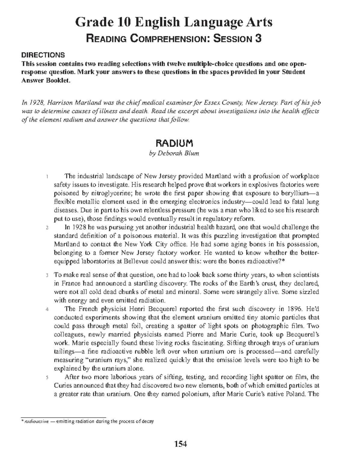 Student Bryson Fischer - Station Activity - DIRECTIONS This session ...