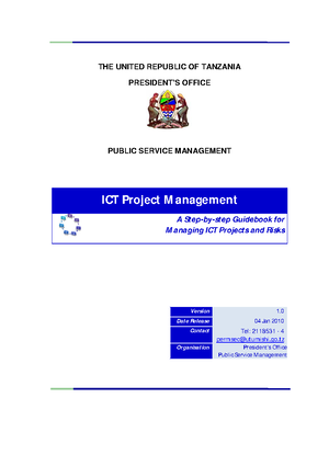 Assignment - GSU 08202 - 2023 - 1 GROUP ASSIGNMENT (PROJECT MANAGEMENT ...