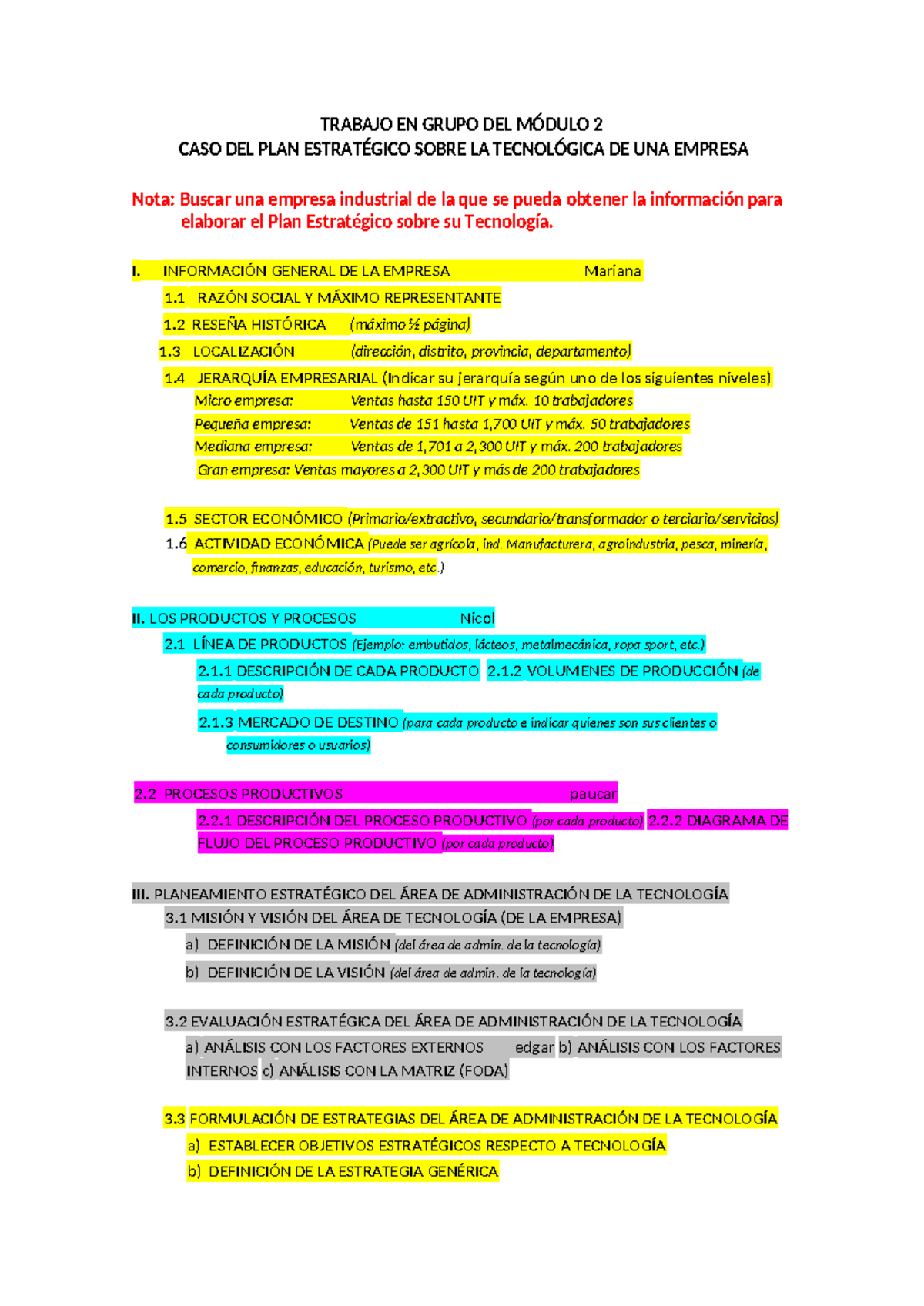 02-Esquema de trabajo Módulo 2 APT - 2024-1 - TRABAJO EN GRUPO DEL ...