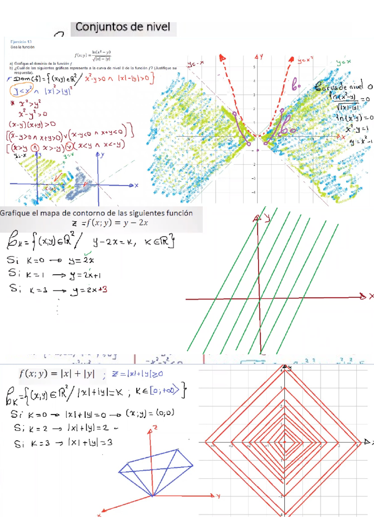 Calculo semana 3 ejercicios - Calculo de Varias Variables - Studocu