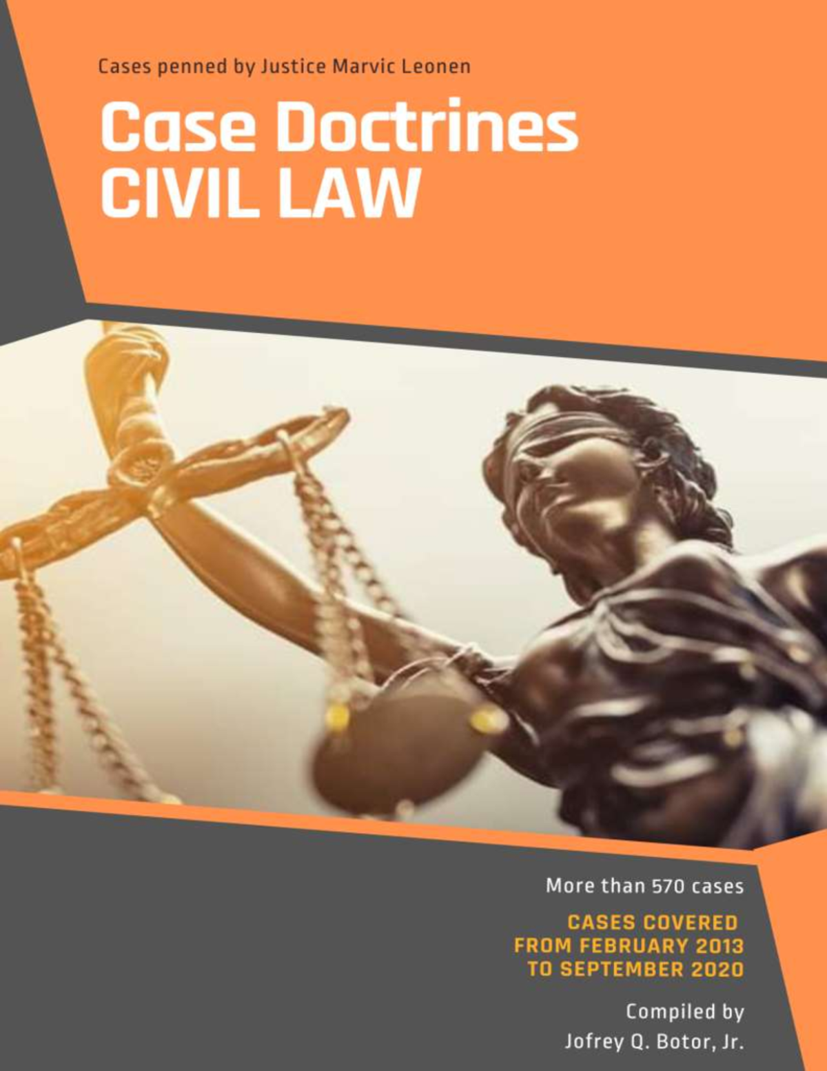 Civil Law Case Doctrines - / ACKNOWLEDGMENTS / Dyannah Alexa Marie ...