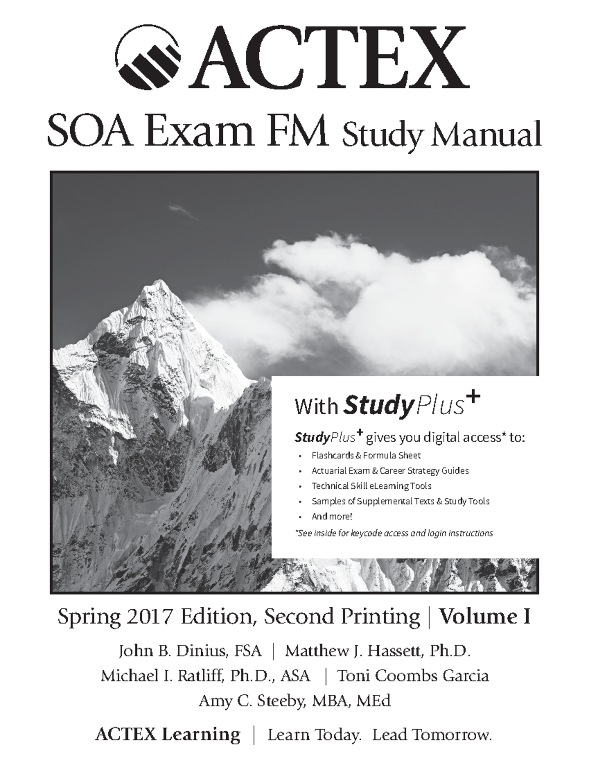 FM manual Sample - its actex fm book - ACTEX SOA Exam FM Study Manual Spring 2017 Edition ...