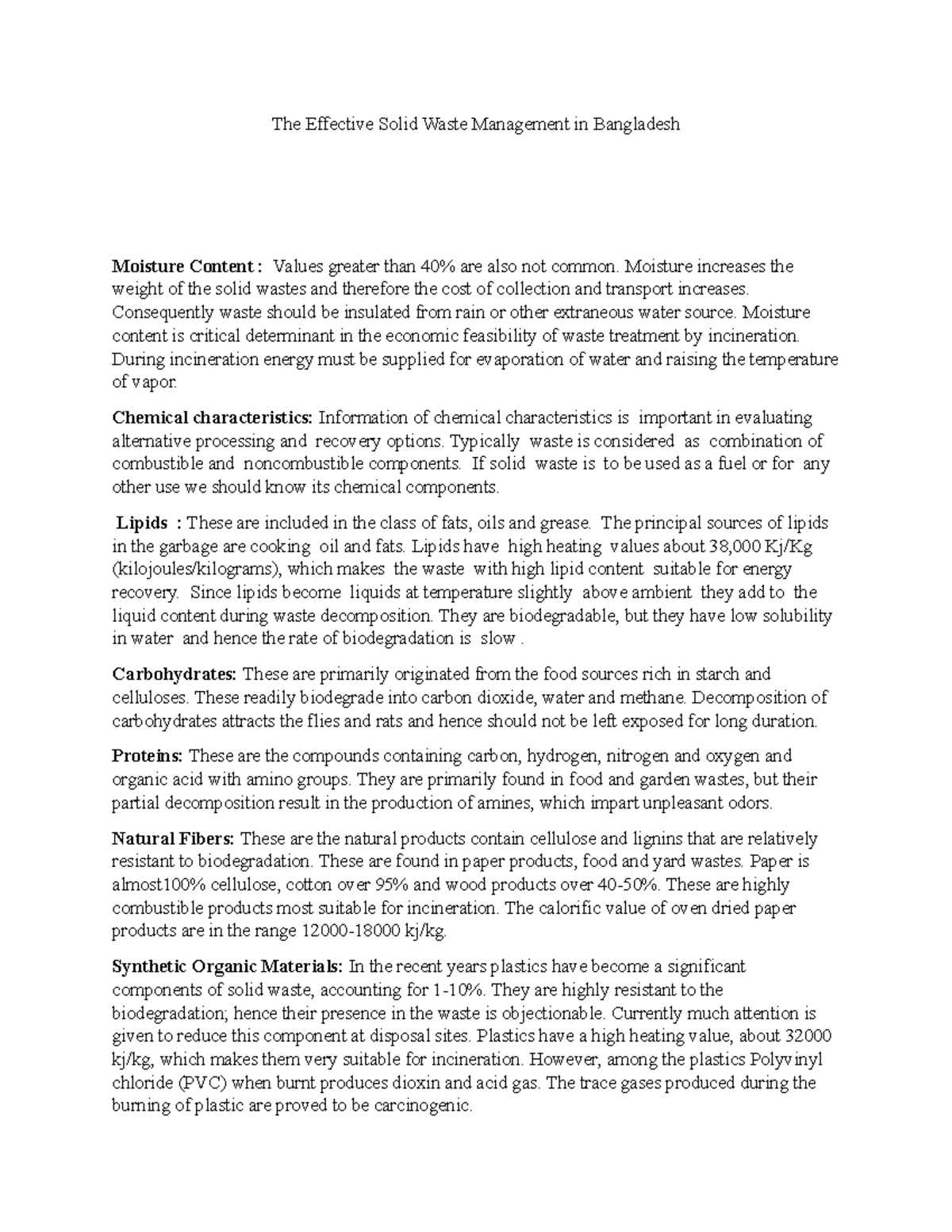 7 - Effective solid waste management in Bangladesh - The Effective ...