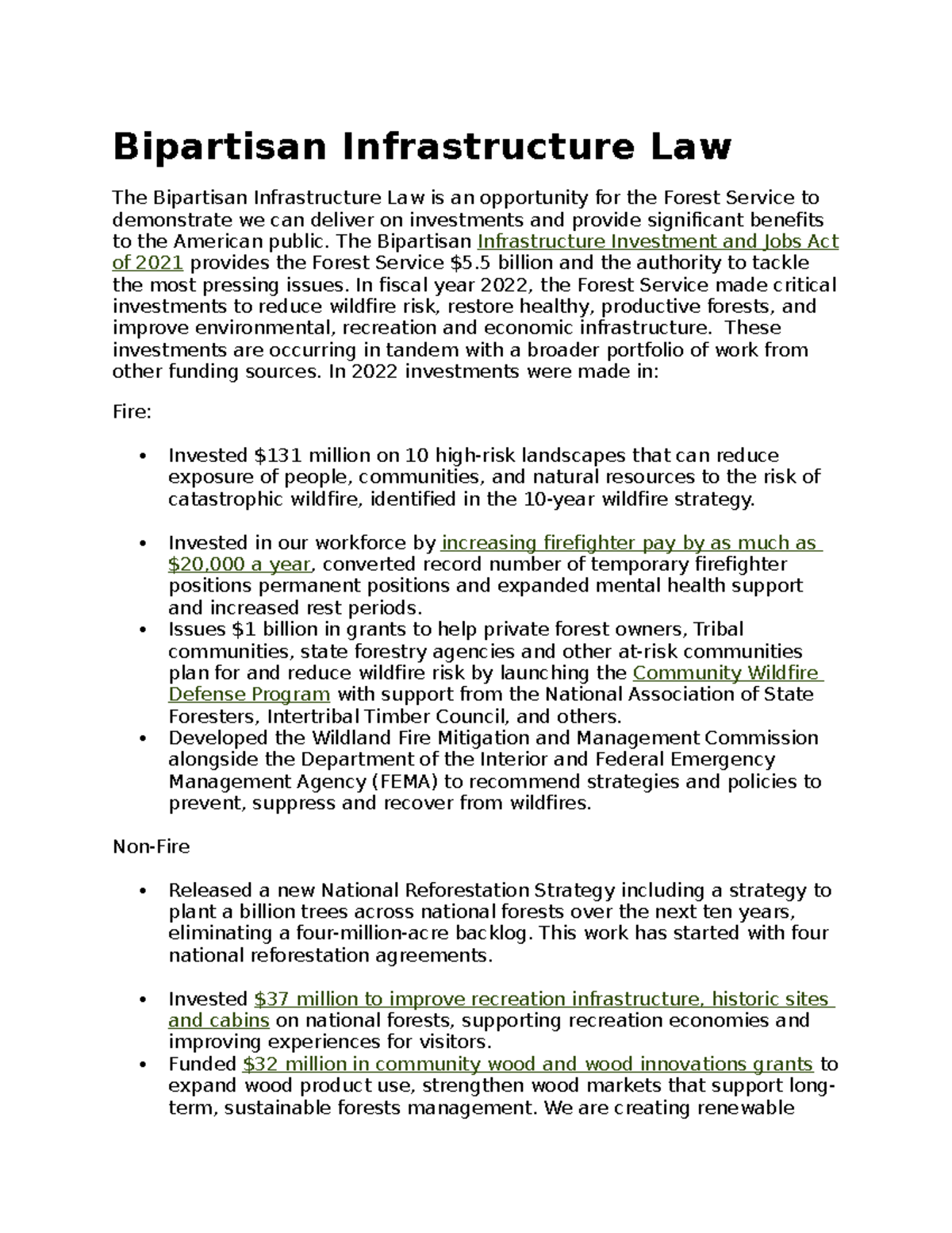 Bipartisan Infrastructure Law - The Bipartisan Infrastructure ...